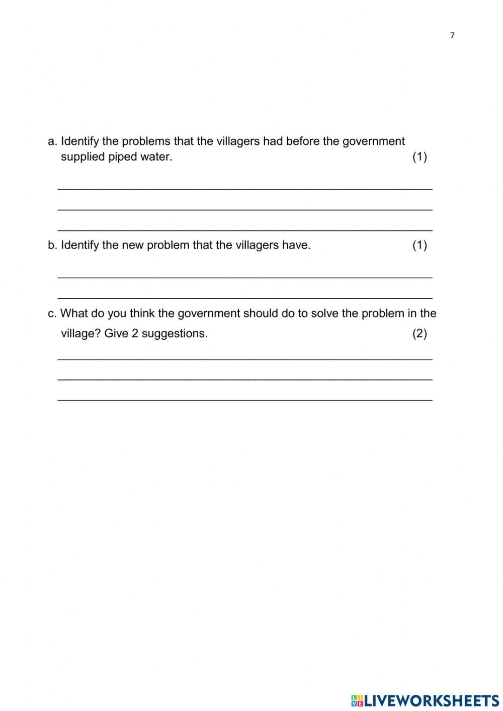 Geography paper | Free Interactive Worksheets | 1312712