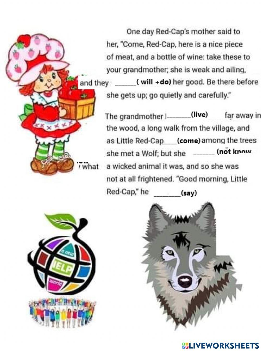 LRRH part 2 worksheet | Live Worksheets