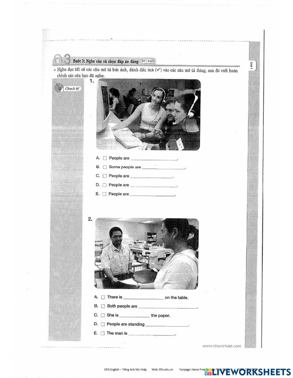 1312912 | TOEIC Part 1 | hagumichan | LiveWorksheets