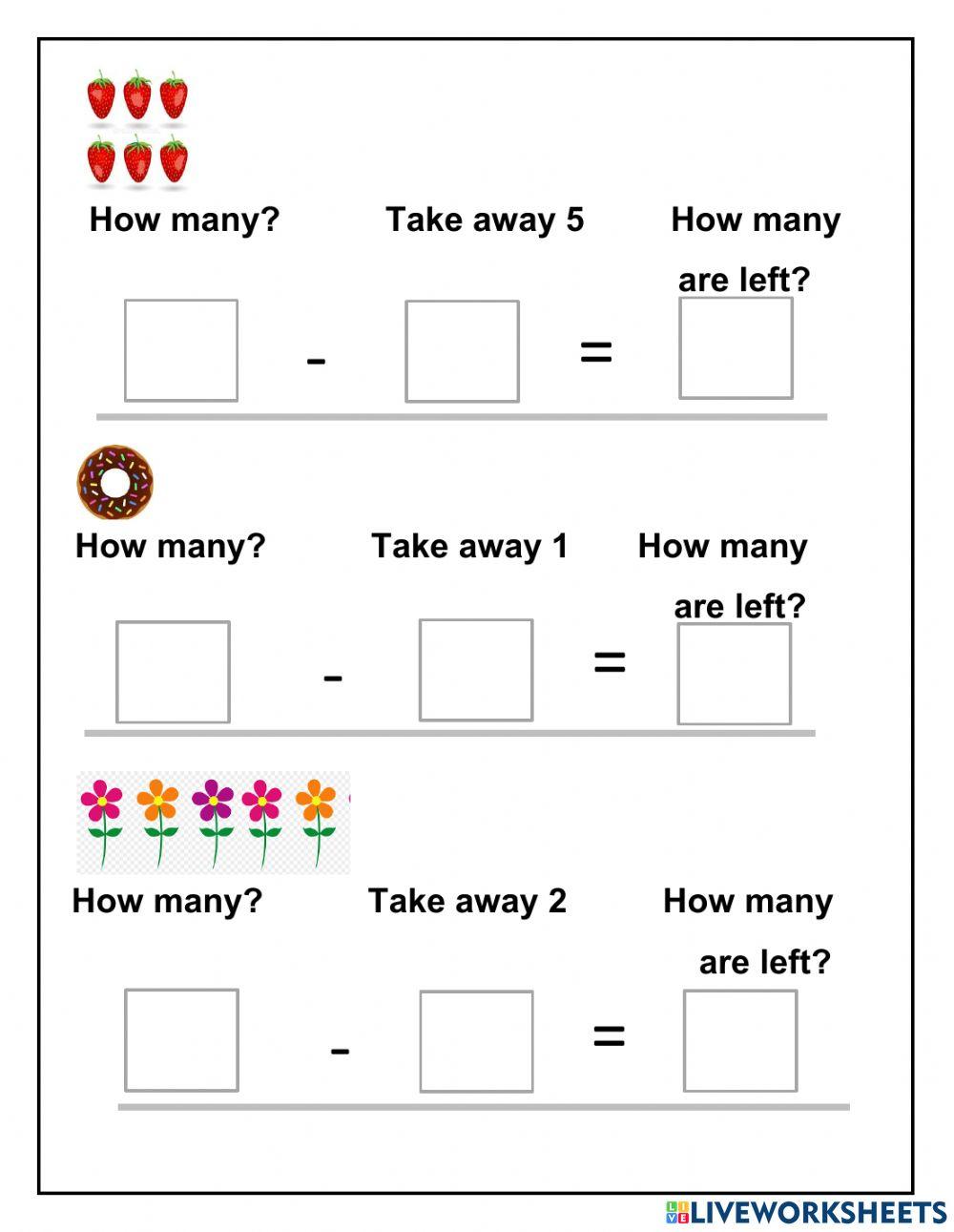 Cl - 1 Math online exercise for | Live Worksheets