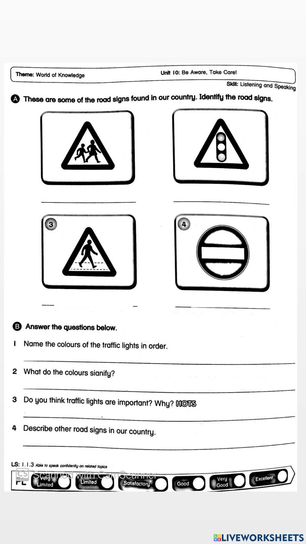 U10: Be Aware, Take Care worksheet | Live Worksheets