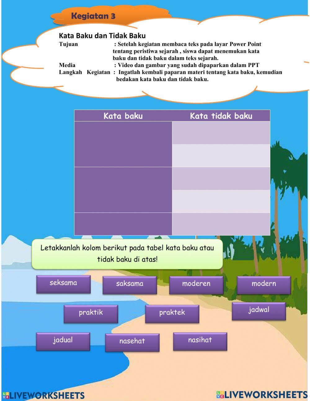 Kelas 6-Kaimat … | Free Interactive Worksheets | 1317136