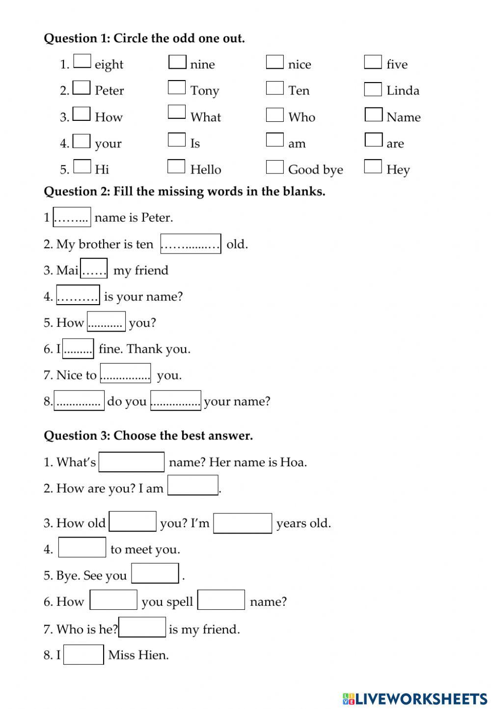 Review U1 U5 Worksheet Live Worksheets