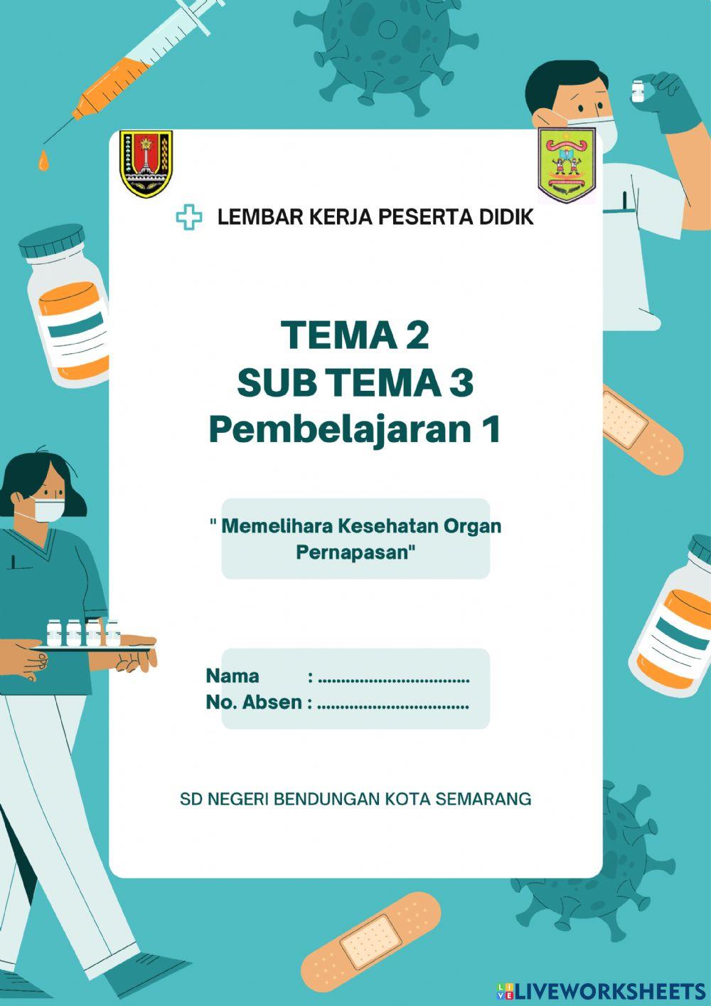 LKPD Tema 2 Sub Tema 3 PB 21 worksheet | Live Worksheets