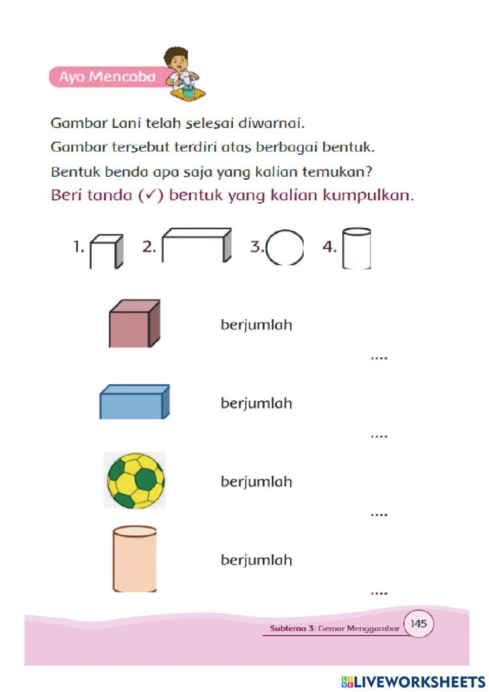 Tema 1 Halaman 139-145 worksheet | Live Worksheets