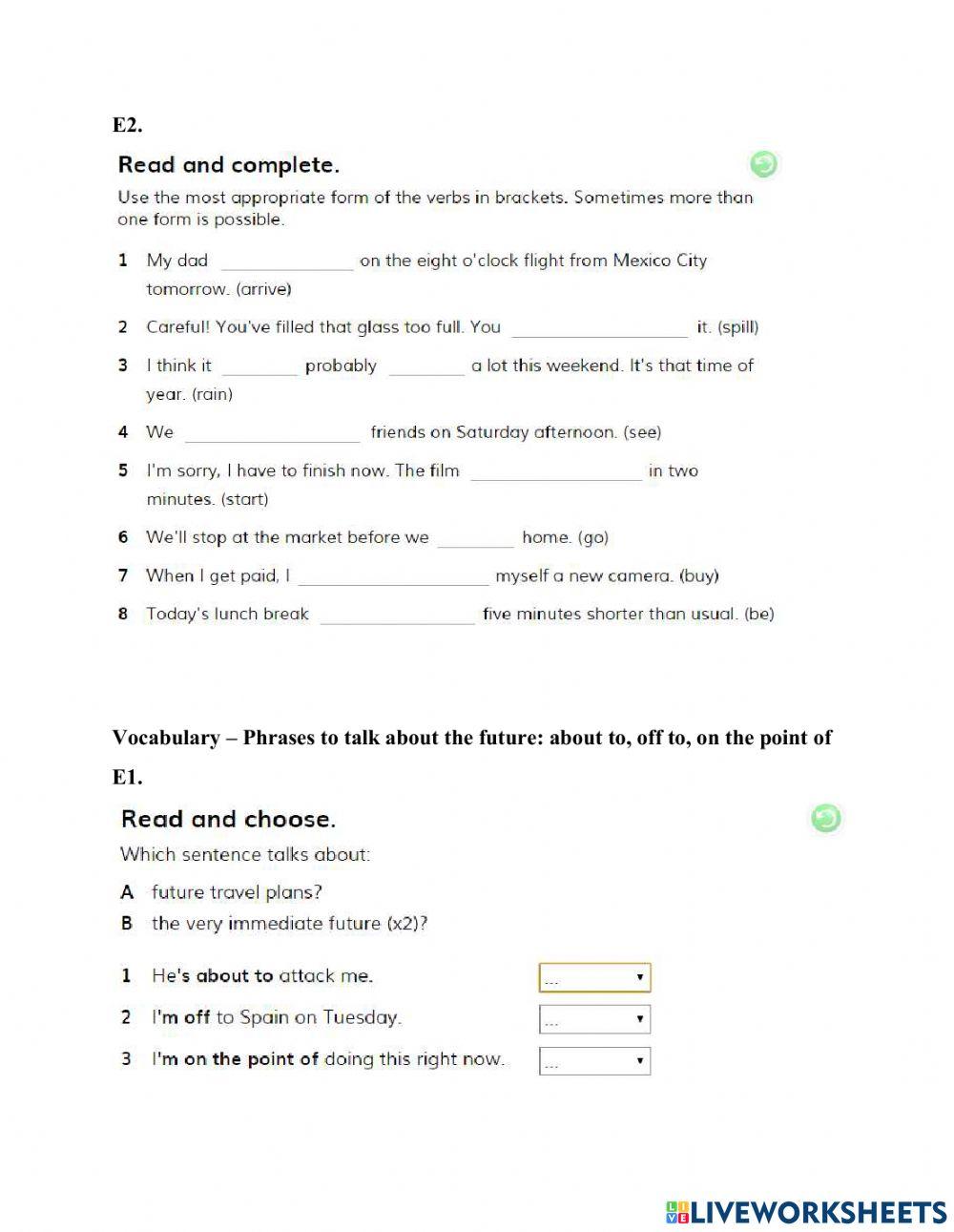 Think 4 Unit 7 SB P68 worksheet | Live Worksheets