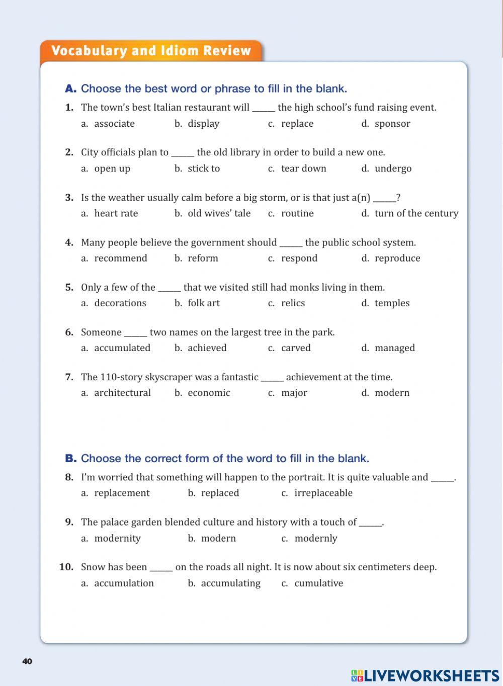 1320747 | Ace reading | Trần Thị Hiền | LiveWorksheets