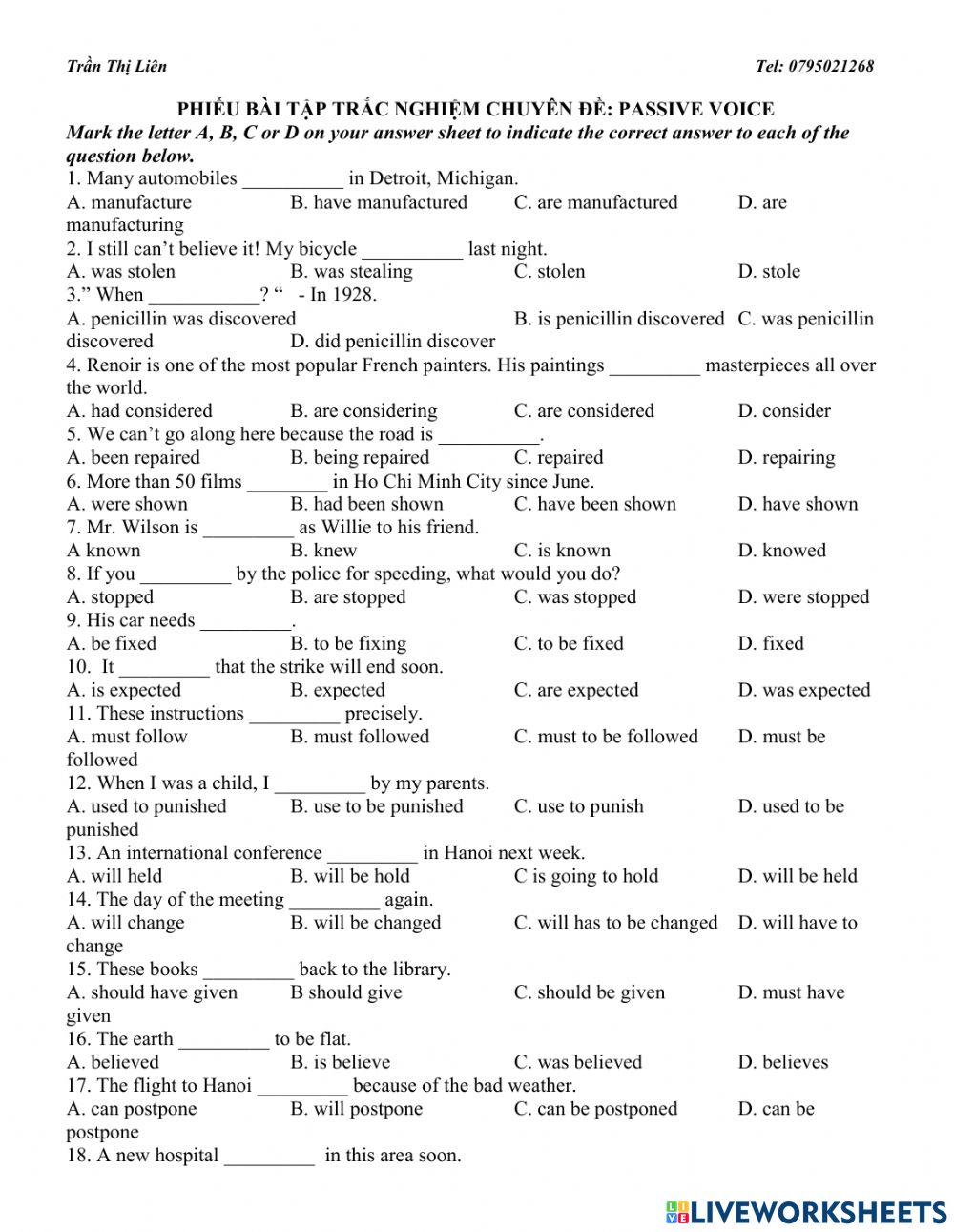 Eng8 worksheet | Live Worksheets