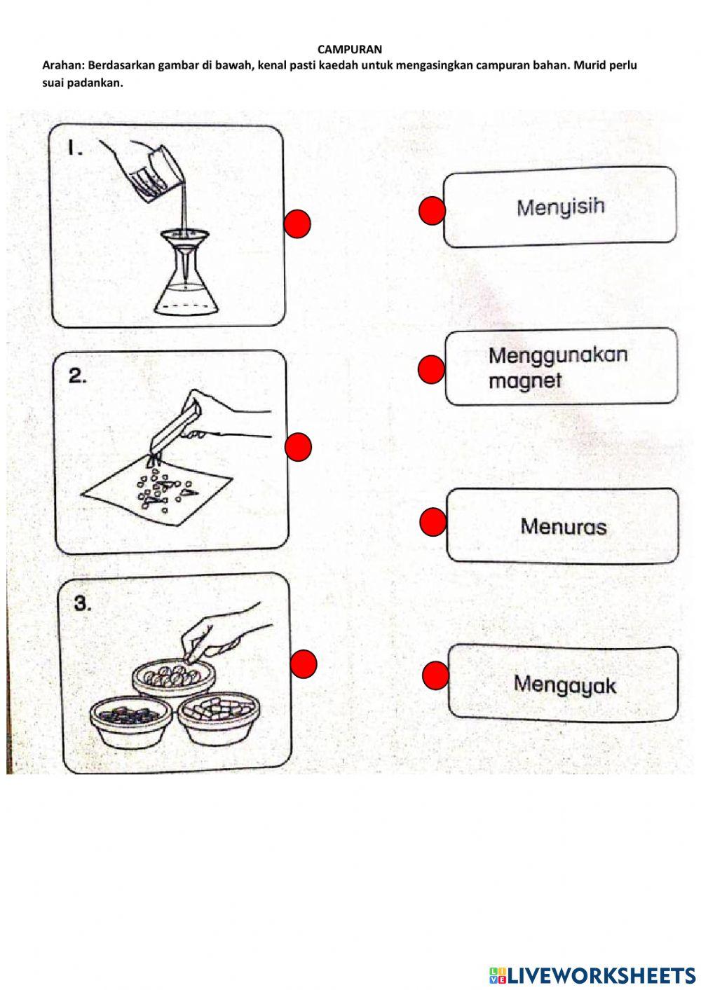 1321007 | Kaedah Mengasingkan Campuran | MUHAMMAD AFIQ
