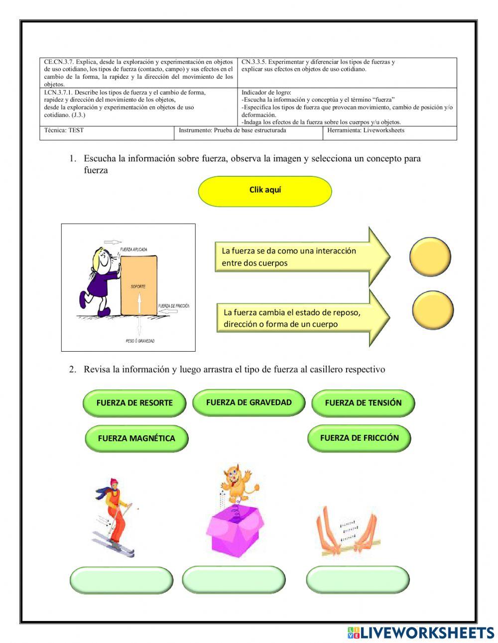 PARTE 2: EVALUACION DIAGNOSTICA OCTAVO online exercise for | Live ...