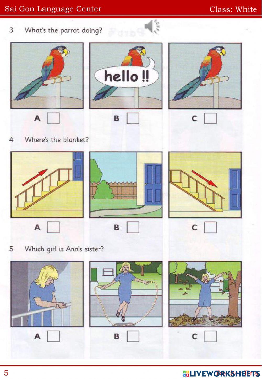 Review present simple, present continuous interactive worksheet | Live ...