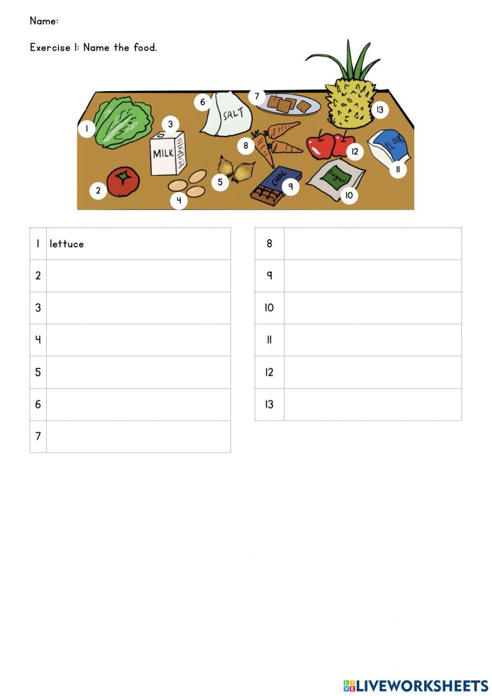 SzeLing40 | Unit 6: Food, please! 1321895