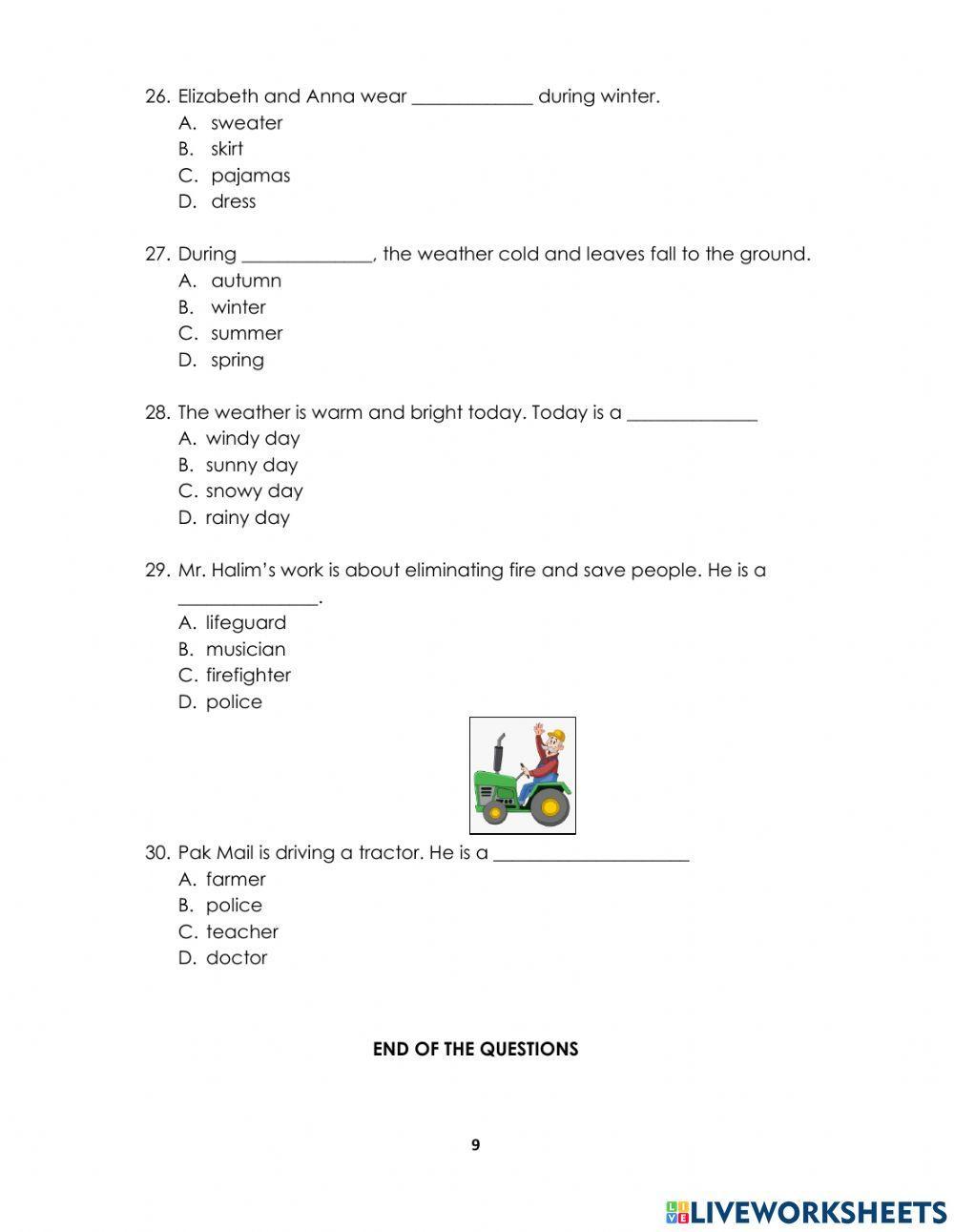 Pentaksiran Bahasa Inggeris Penulisan Tahun Worksheet Live, 59% OFF Pentaksiran Bahasa Inggeris Penulisan Tahun Worksheet Live, 59% OFF