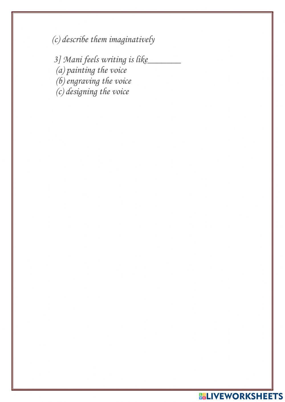 Hobby turns into a successful career worksheet | Live Worksheets