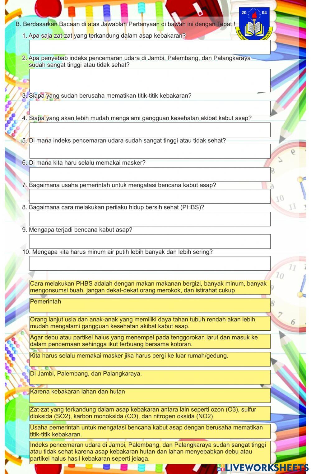 Lkpd t2s3 bind | Free Interactive Worksheets | 1323717