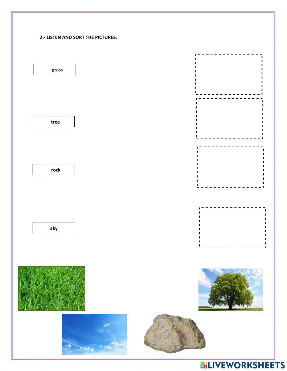 Unit-2- My World | Free Interactive Worksheets | 6697255