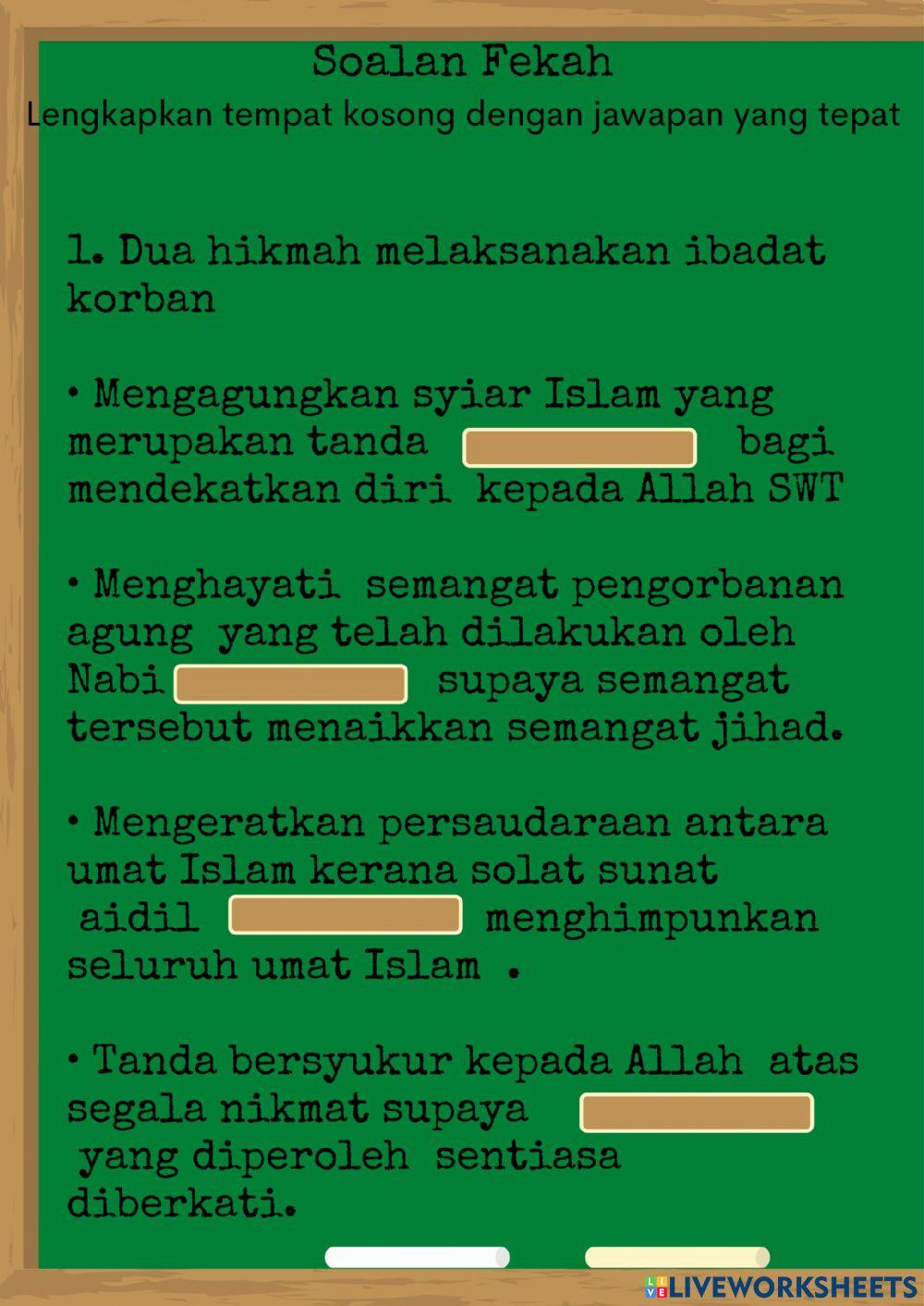 1328283 | Soalan Fekah Tingkatan 4 | NUR FARAHANIM AFRINA