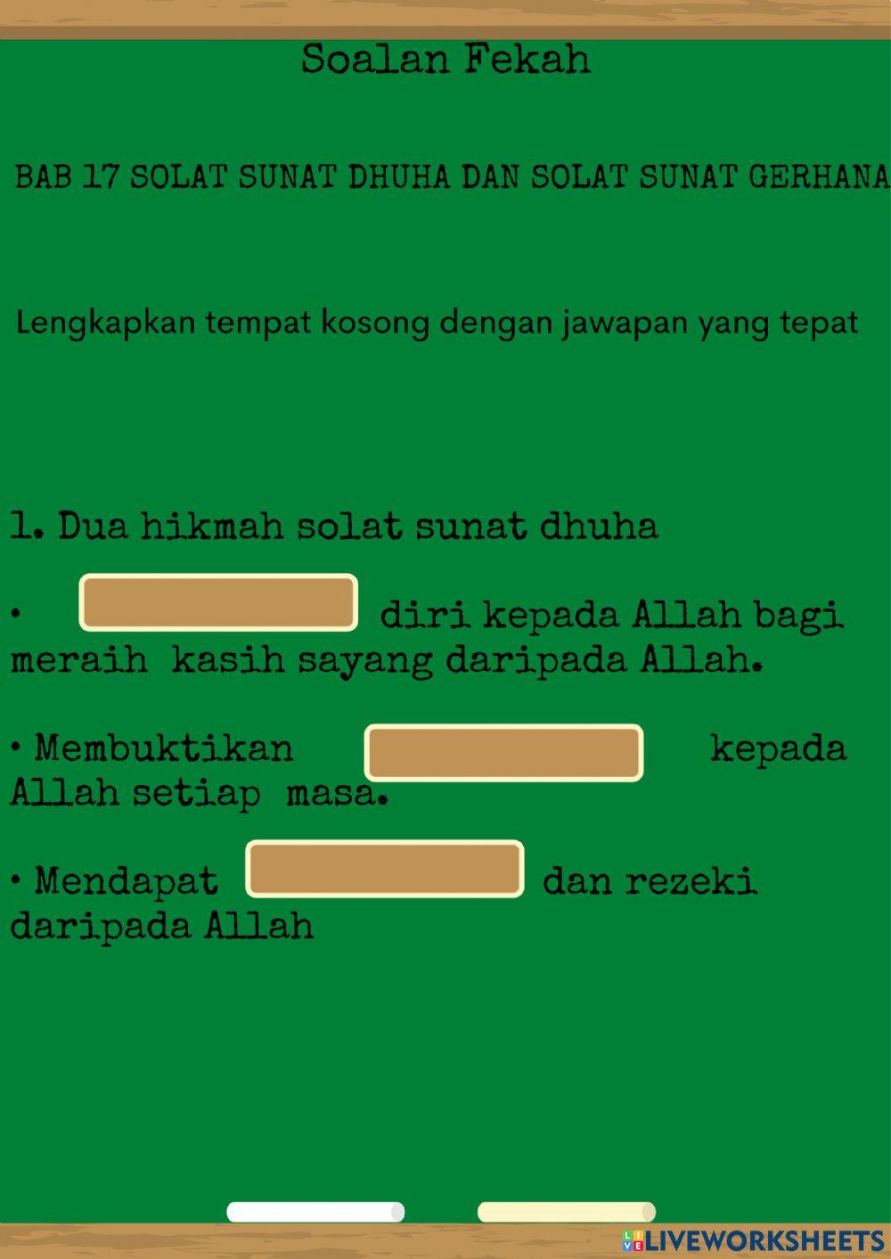 1328283 | Soalan Fekah Tingkatan 4 | NUR FARAHANIM AFRINA