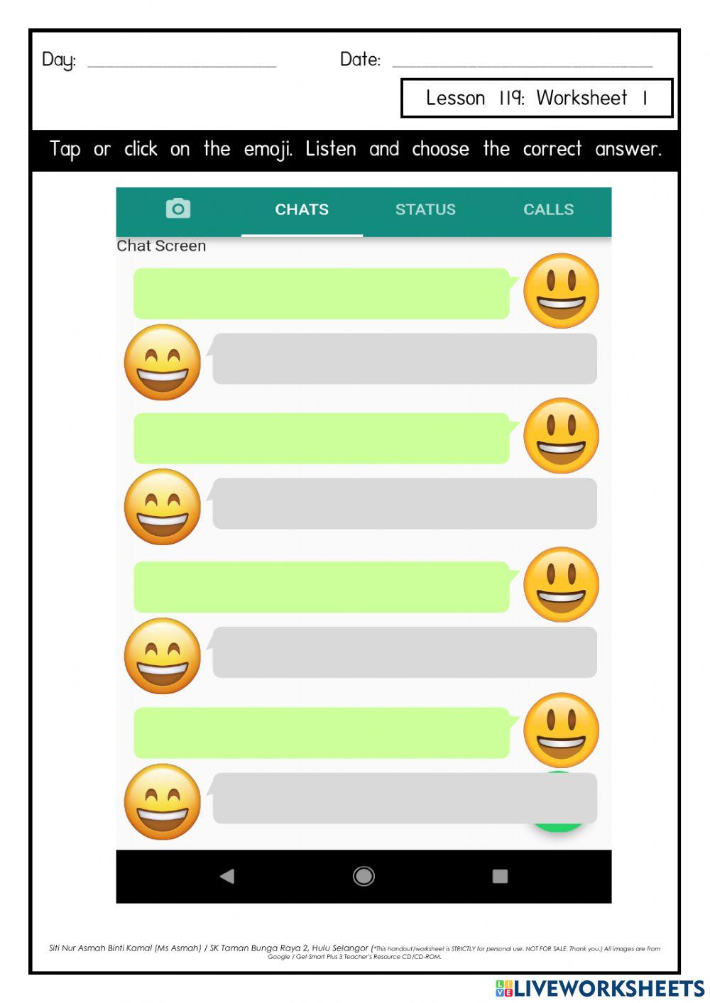 Get smart plus 3 M8 L119 W1 worksheet | Live Worksheets
