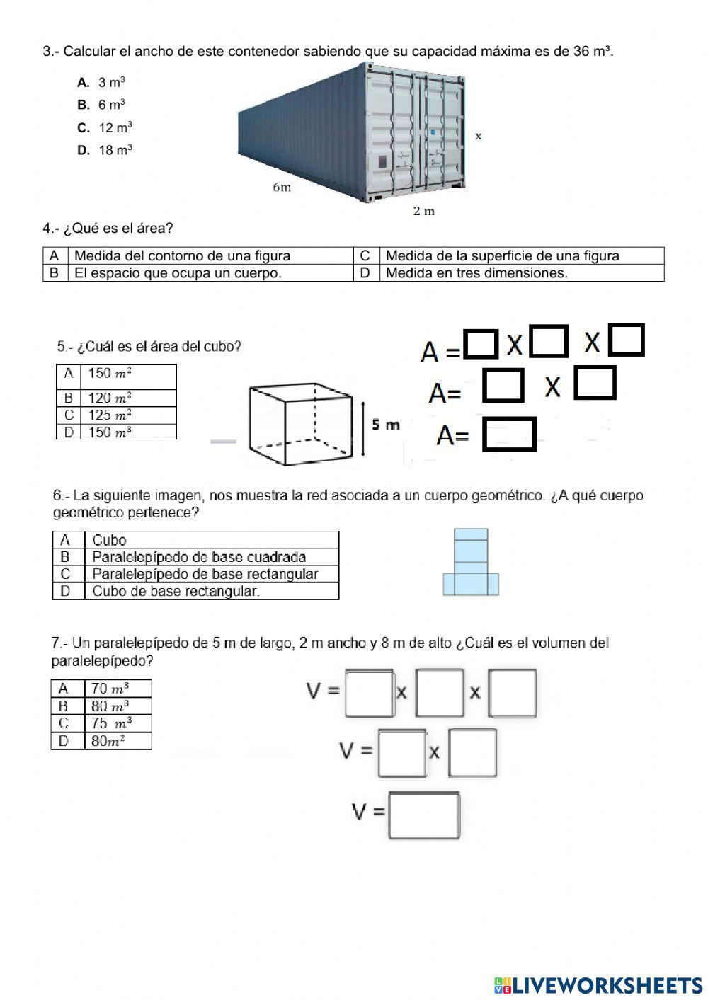 EVALUACION | Free Interactive Worksheets | 3348282