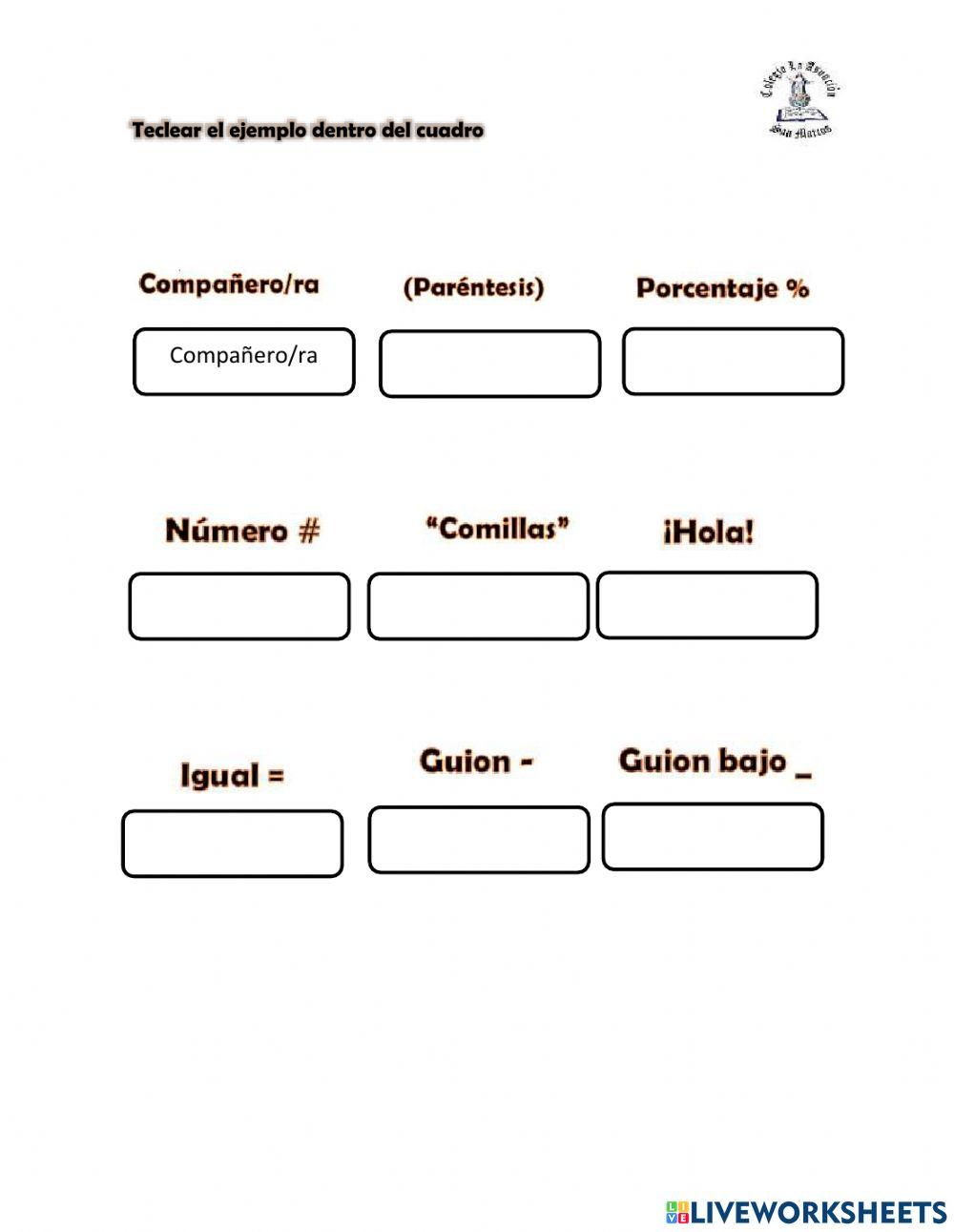 Shift activity | Live Worksheets