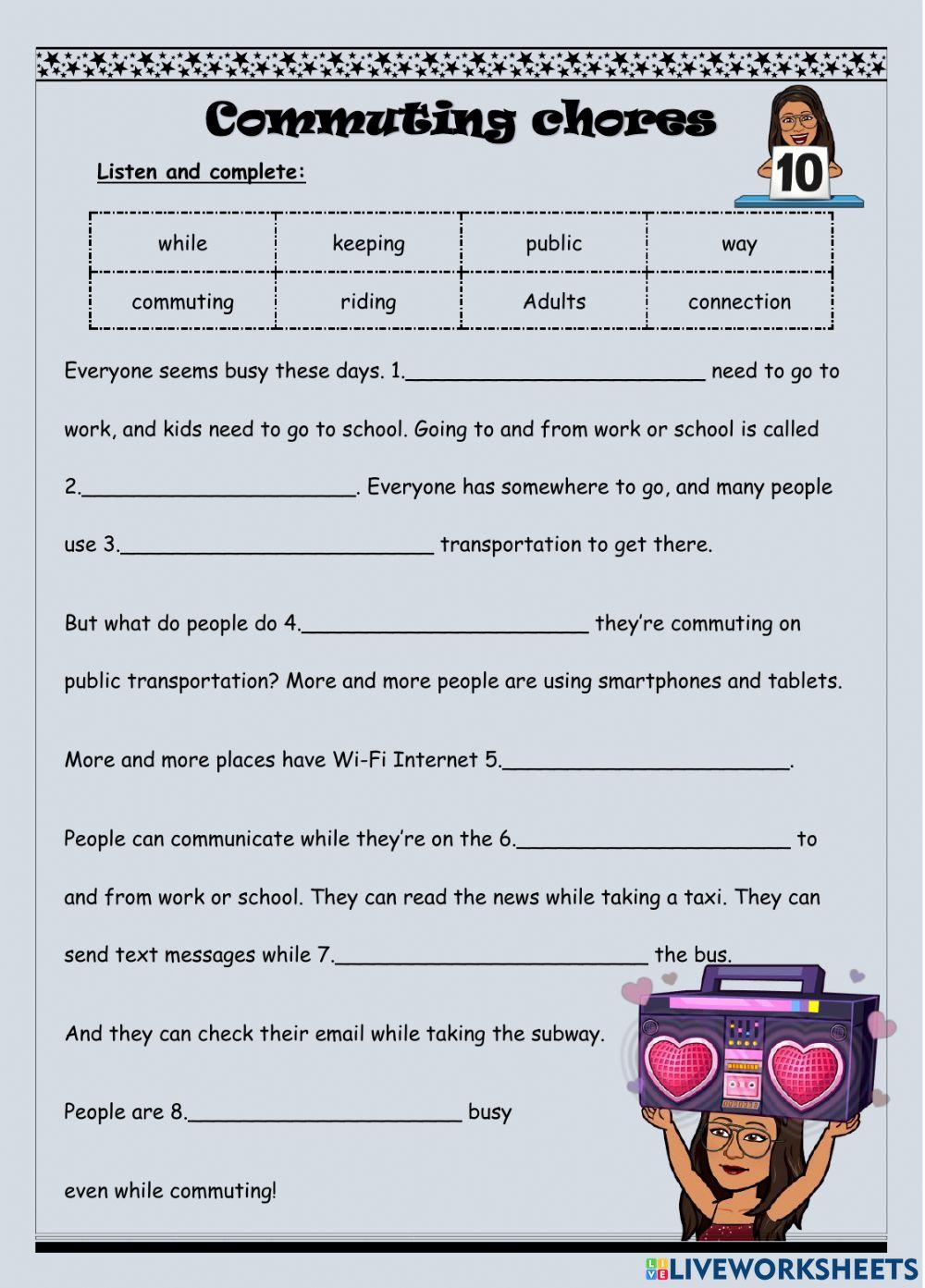 1330958 | Listening: Commuting | Rosa Abigail Vásquez