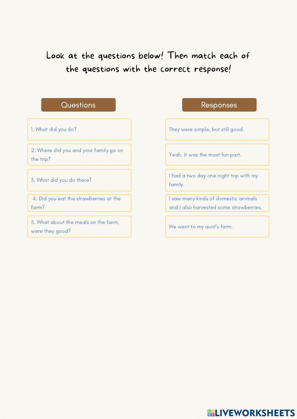Grade 8 KD 3.10 Meeting 3 Dialog worksheet | Live Worksheets