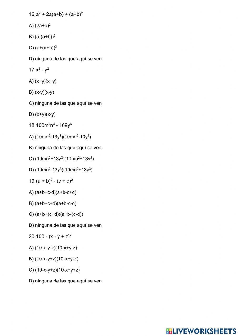 1ro SEMANA 1 PA… | Free Interactive Worksheets | 1334081