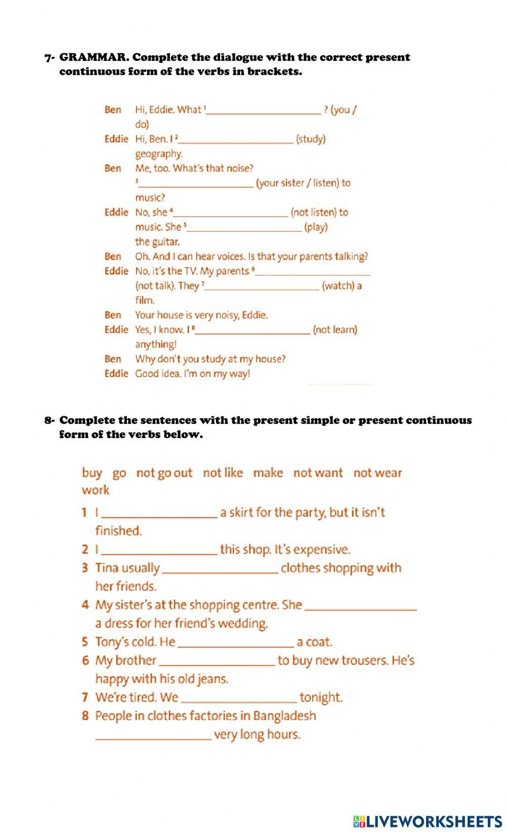 Unit 3 | Free Interactive Worksheets | 1334928