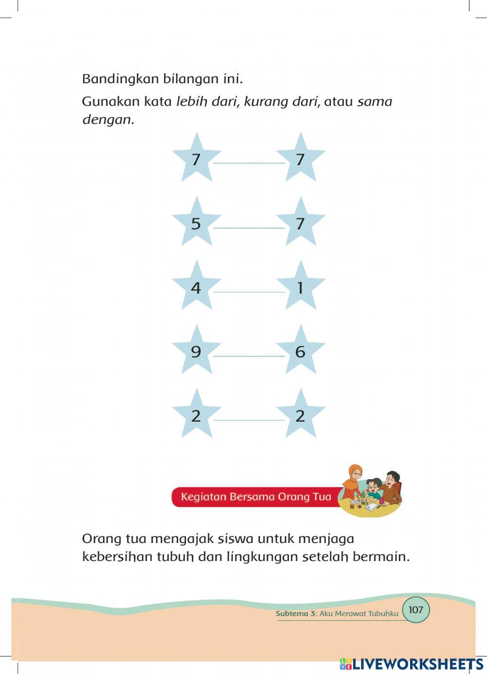 1227697 | Mat 2 T1 sub 3 | galuh_18 | LiveWorksheets