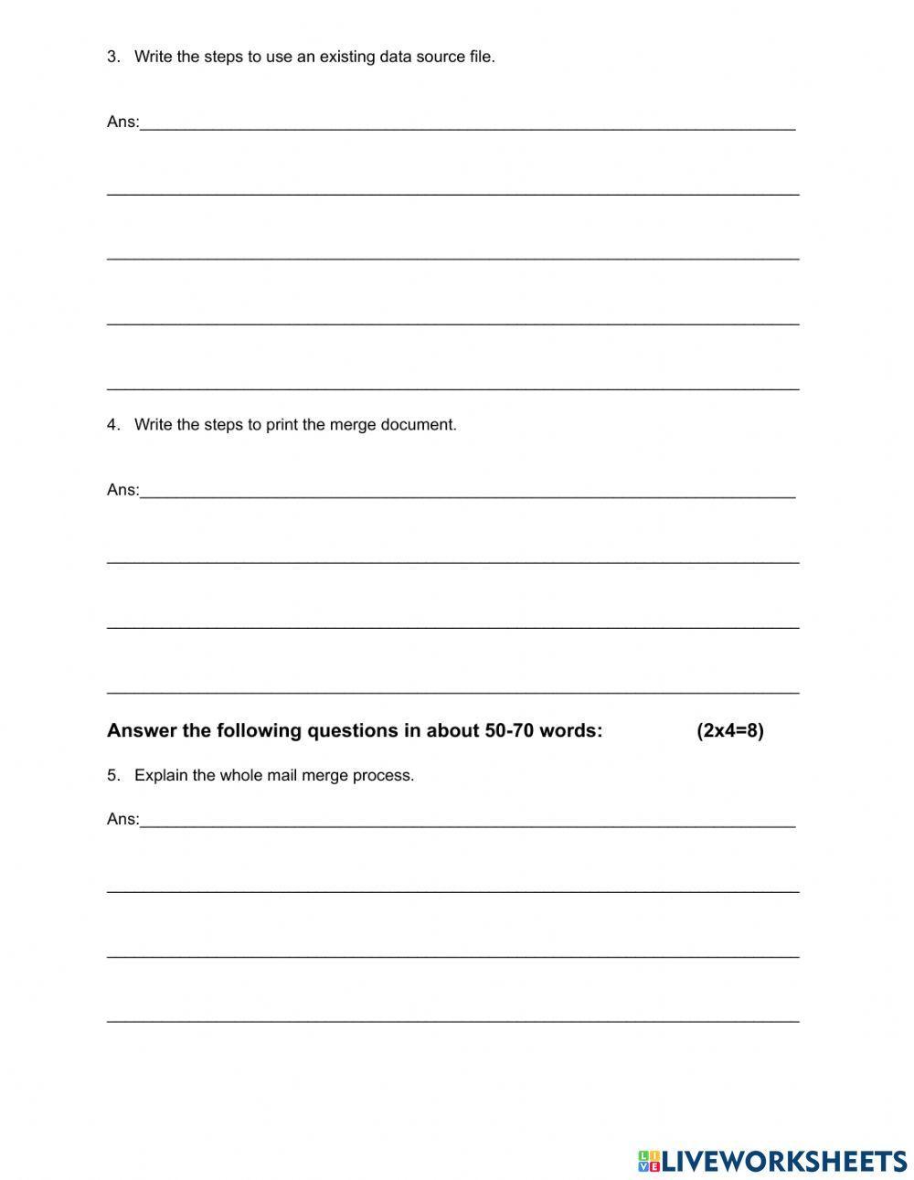 Class 9 FIT (Ma… | Free Interactive Worksheets | 1229224