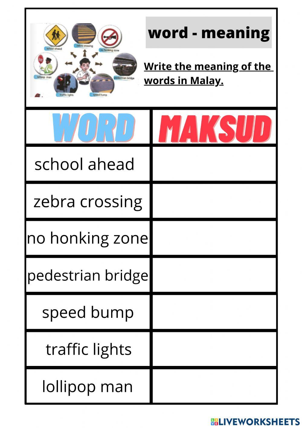 Year 6 unit 10 be aware take care worksheet | Live Worksheets