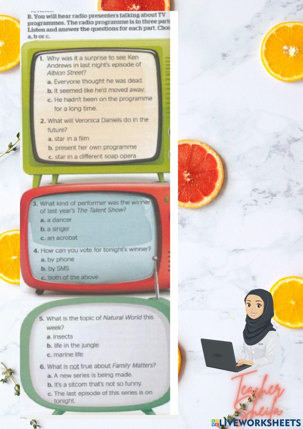 1231964 | Form 4 Listening Unit 6 | Sheila Jamil