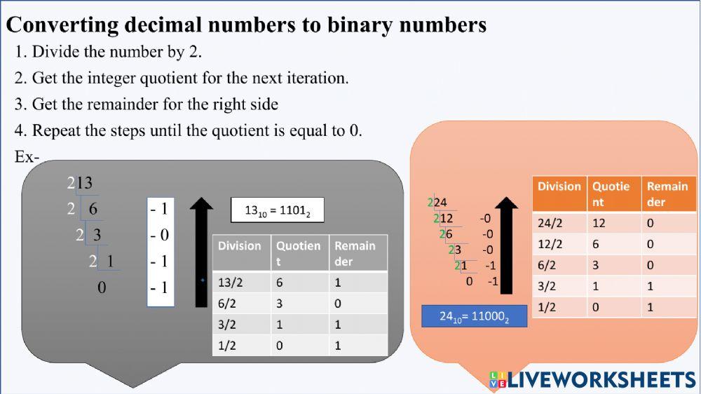 Number system Grade 08 unit01 online exercise for | Live Worksheets