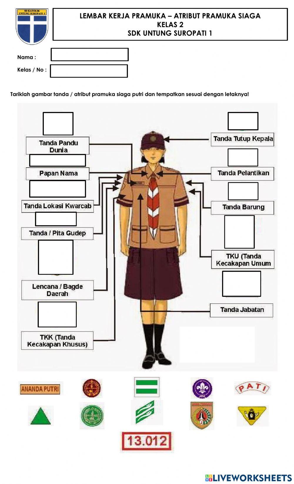 Latihan Pramuka… | Free Interactive Worksheets | 1233474