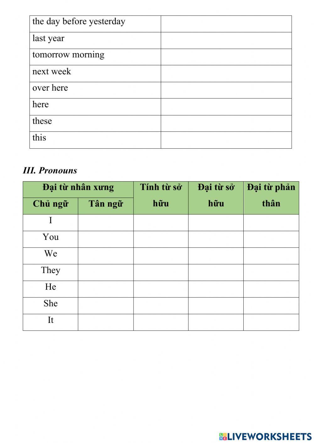 Grade 9 - Repor… | Free Interactive Worksheets | 1235759