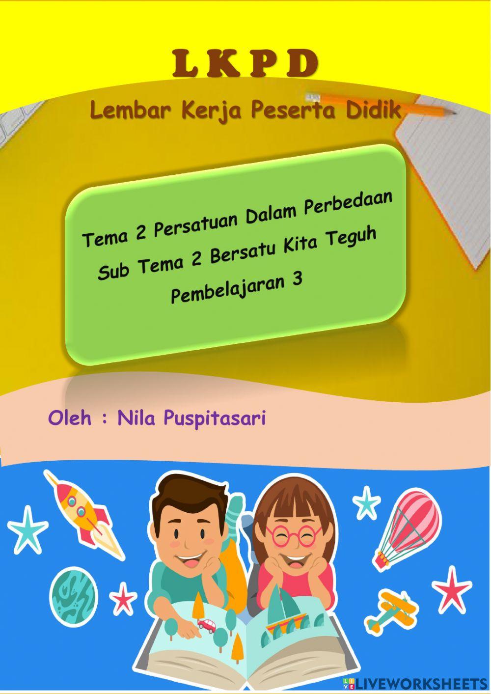 Lkpd 1 online exercise for 6 | Live Worksheets