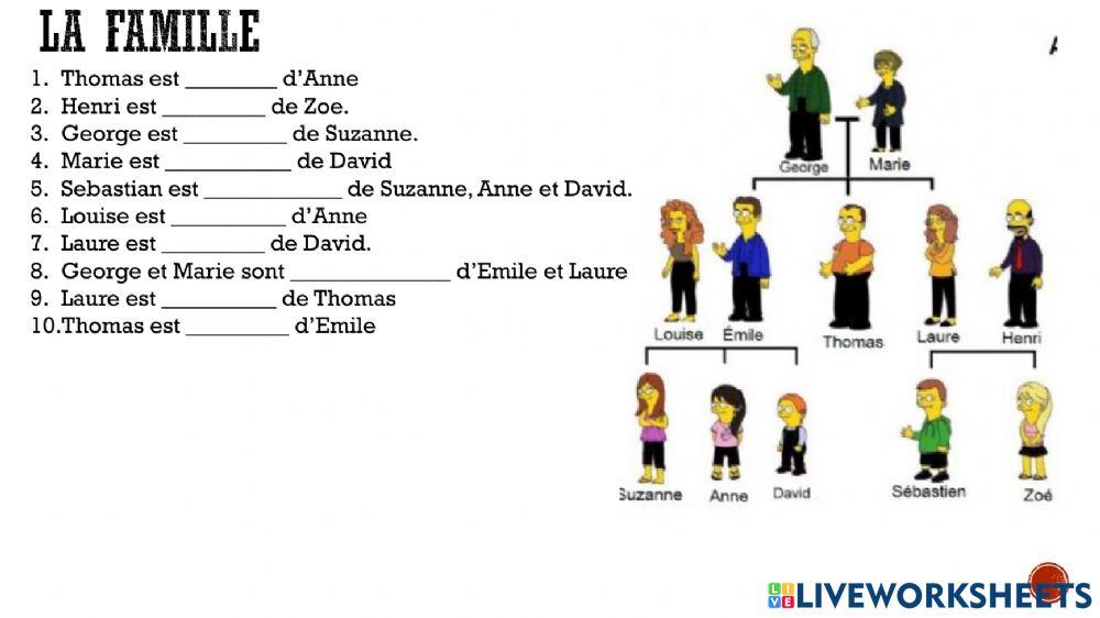 French Class 7 … | Free Interactive Worksheets | 3274940