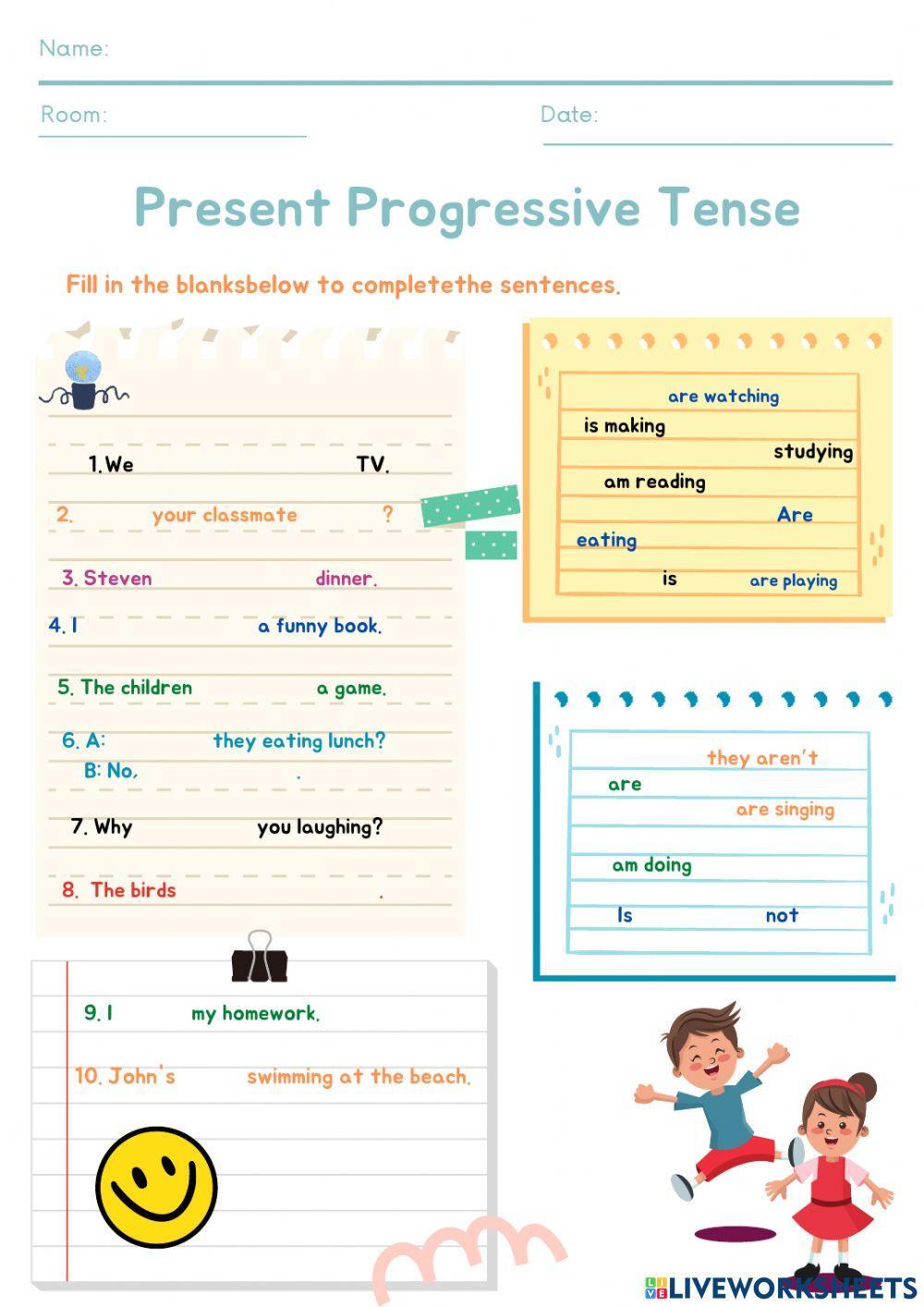 Let's do it ! worksheet | Live Worksheets