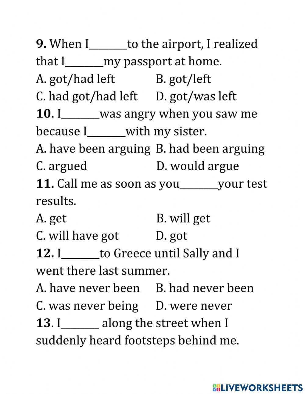 MODULE 3:VERB TENSES 0355 | stareducation | Live