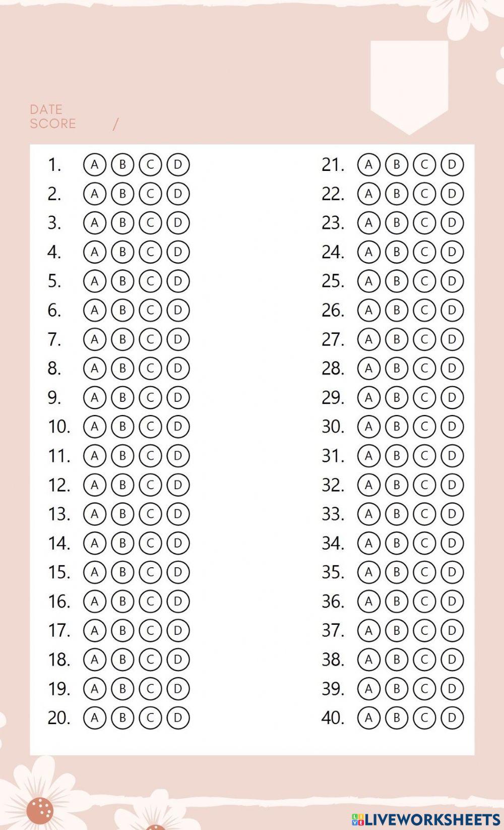 Mr online exercise for ANY | Live Worksheets