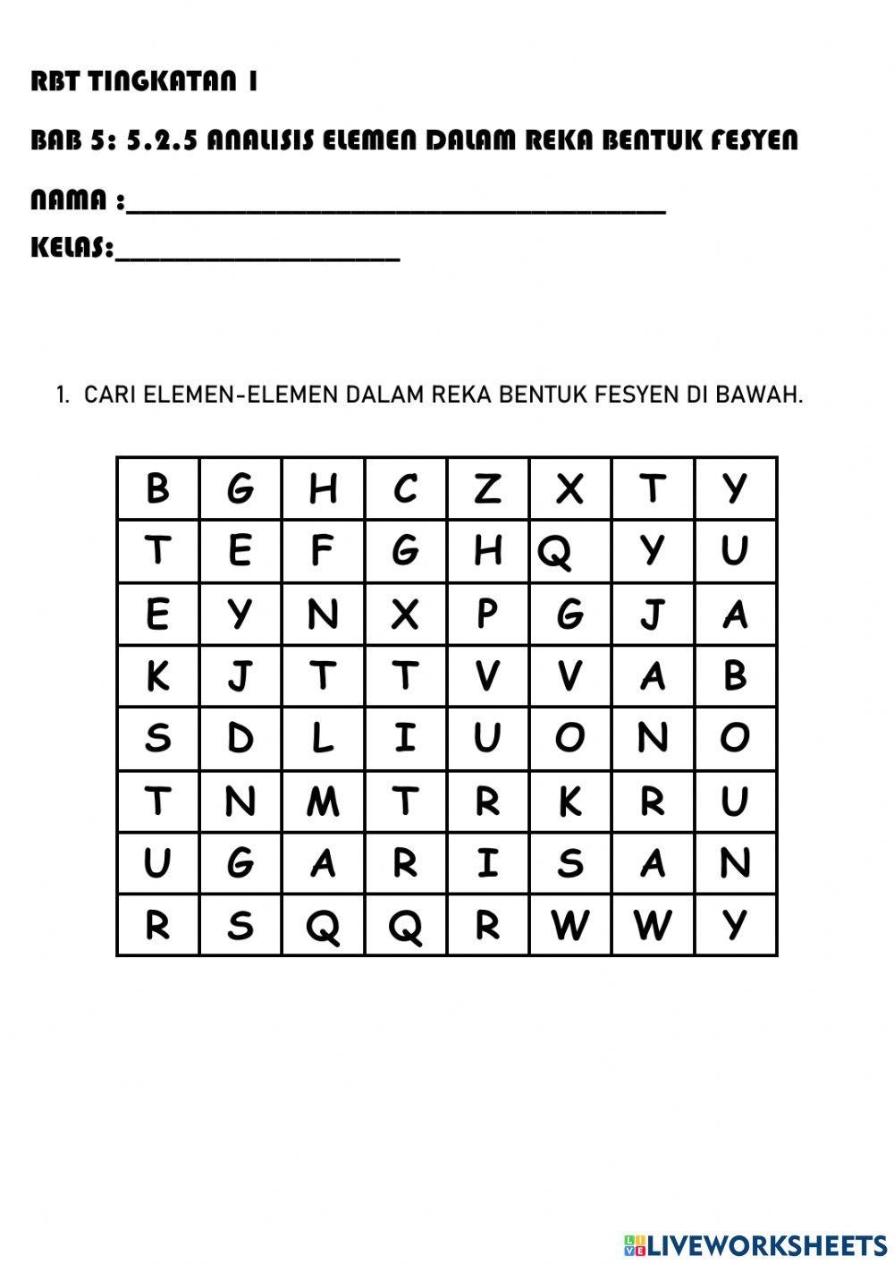 Rbt 5.2.5 part 1 | NUR AMIRAH MOHD NORI | Live