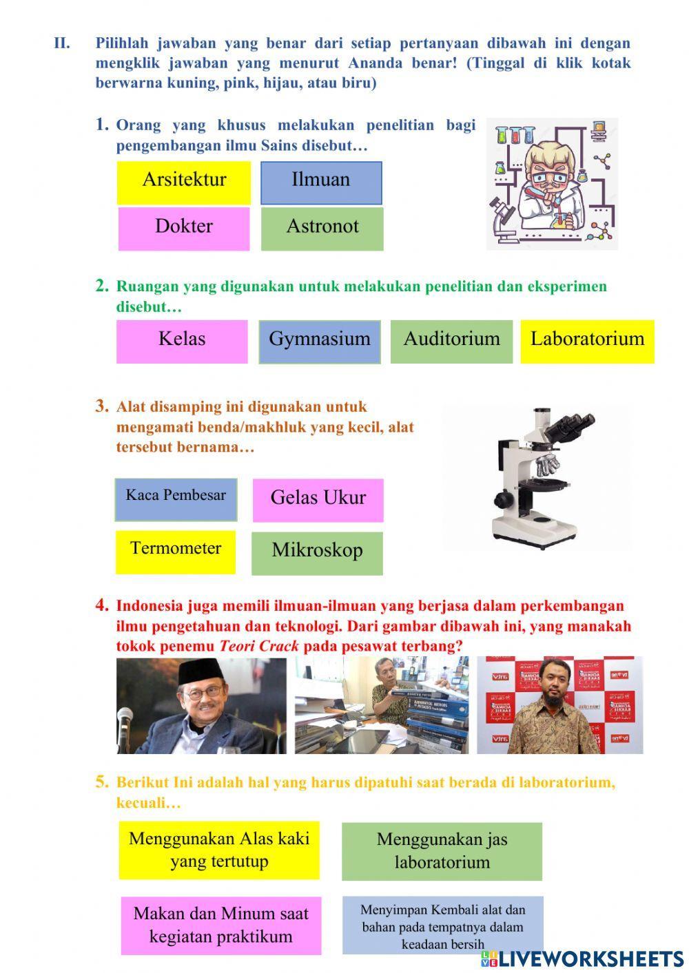 1240460 | Hakikat ilmu sains dan metode ilmiah