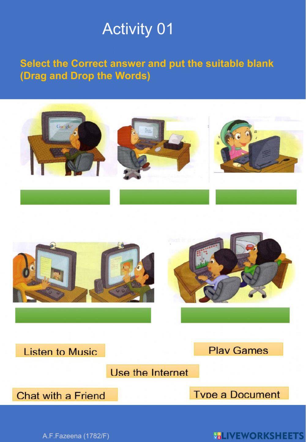 Grade 9 ICT Online Exercise For Live Worksheets grade-9-ict-online-exercise-for-live-worksheets