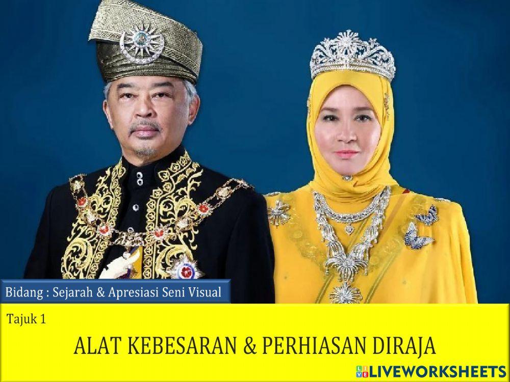 Alat Kebesaran dan Perhiasan Diraja worksheet | Live Worksheets