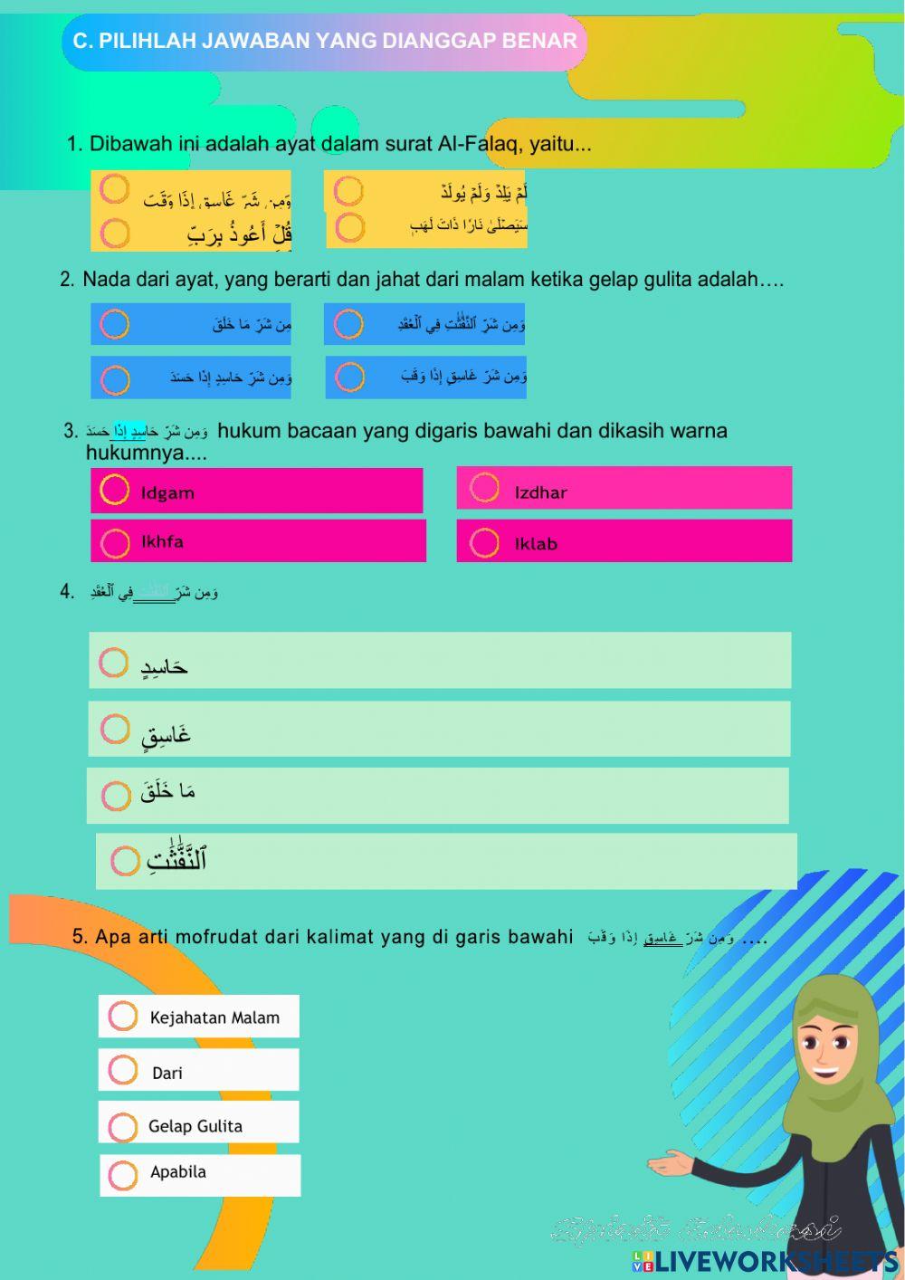 E-LKPD PAI worksheet | Live Worksheets