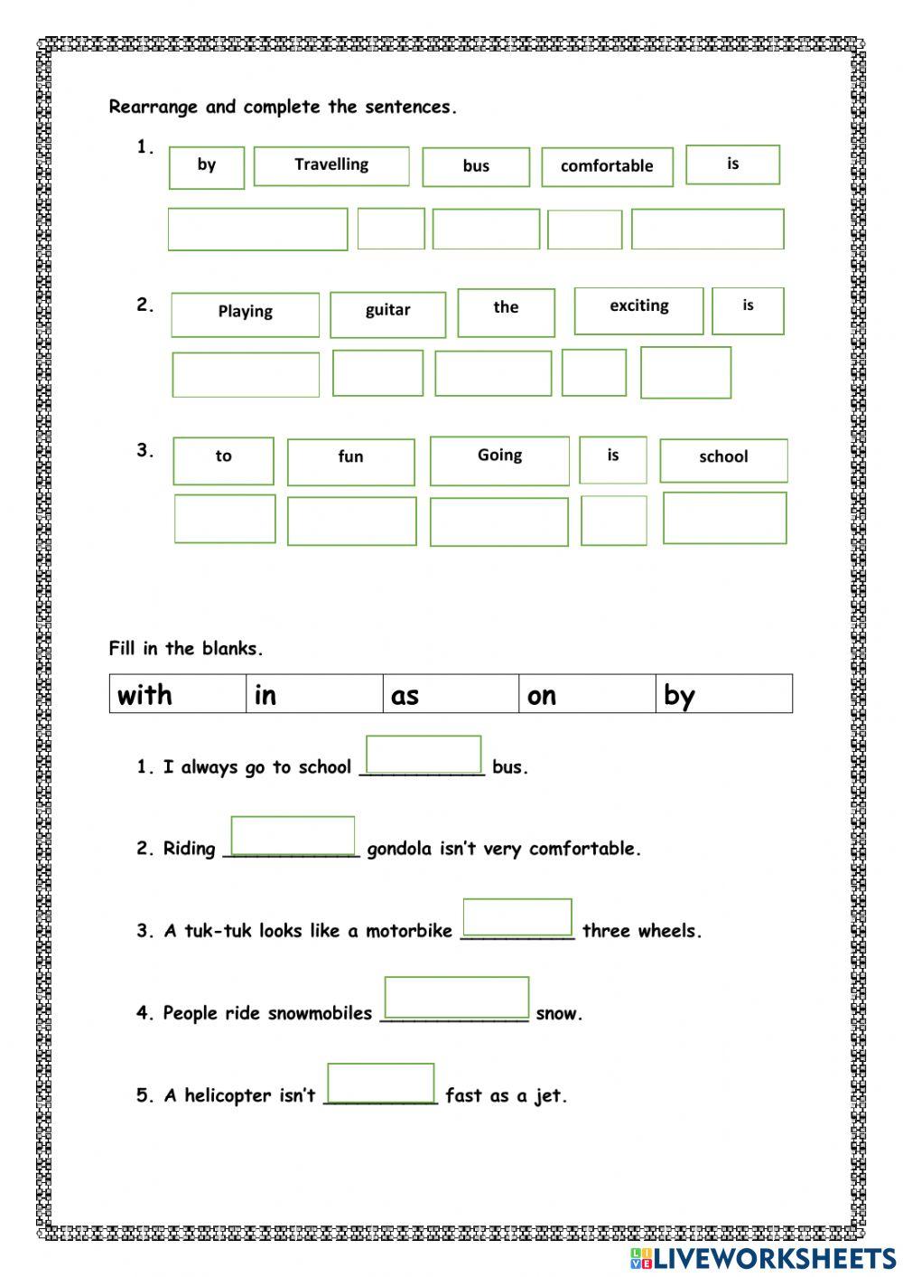 5120321 | YEAR 4 MODULE 6 OUR WORLD | Premitha