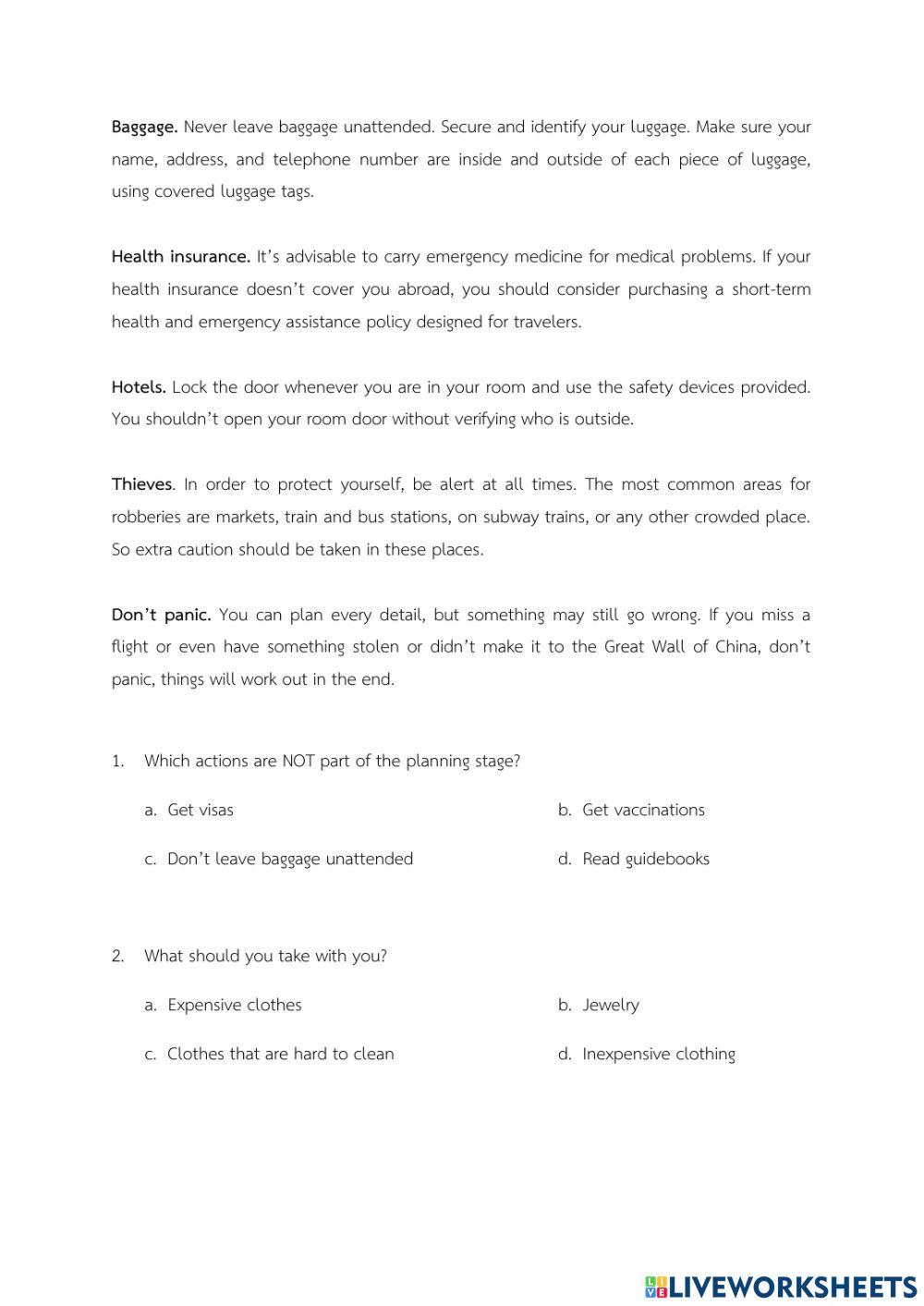 reading compreh… | Free Interactive Worksheets | 3636650