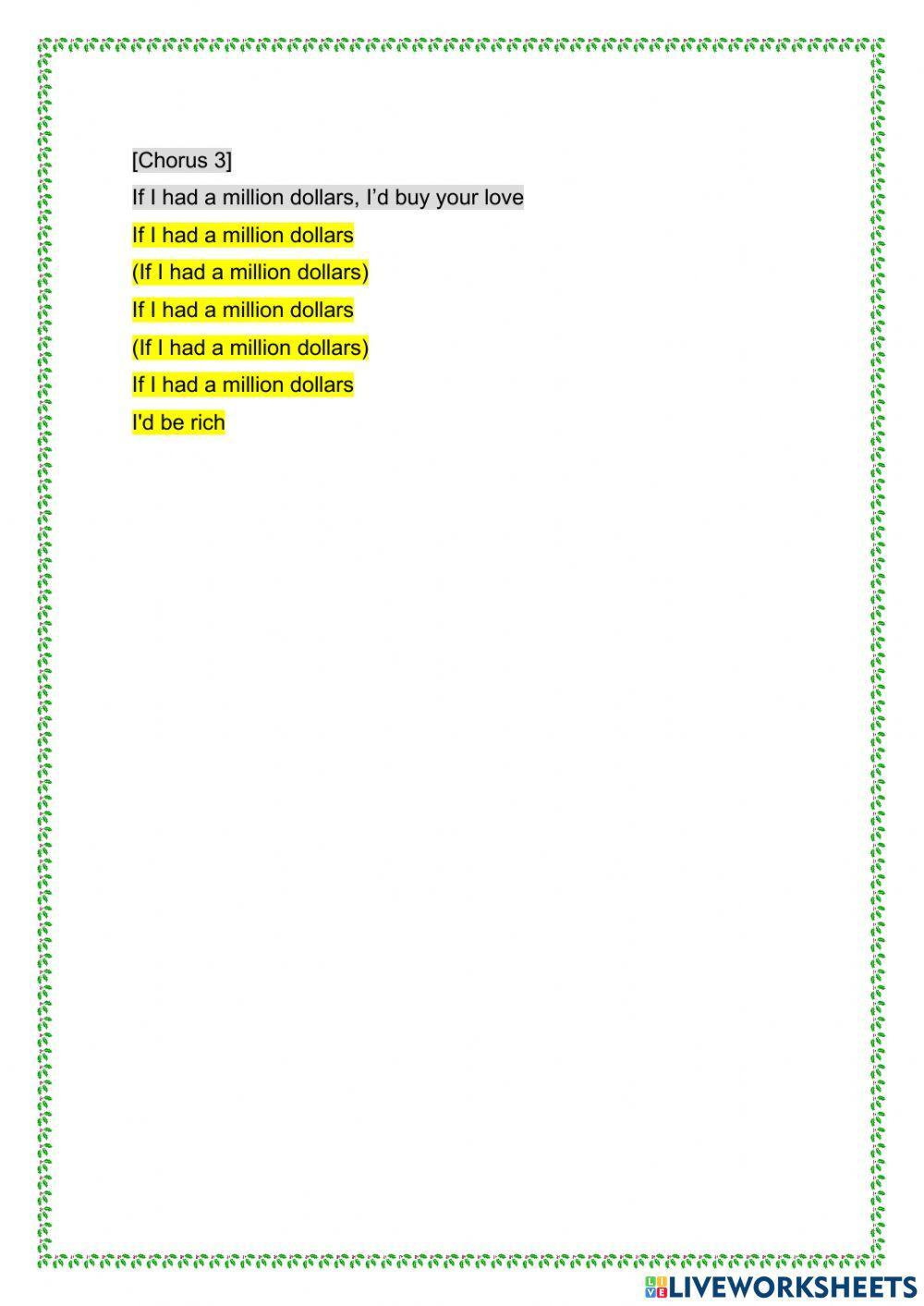 1243459 | second conditional song | Missflorgu