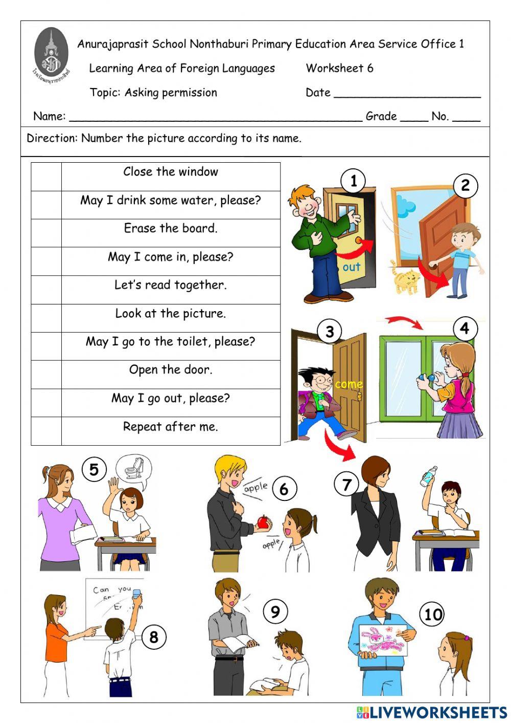 English For All… | Free Interactive Worksheets | 3264716